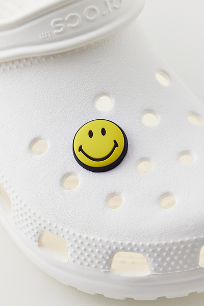 Crocs Smiley Brand Jibbitz Shoe Charm | Urban Outfitters Canada