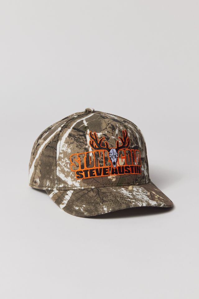 Stone Cold Steve Austin Camo Hat | Urban Outfitters