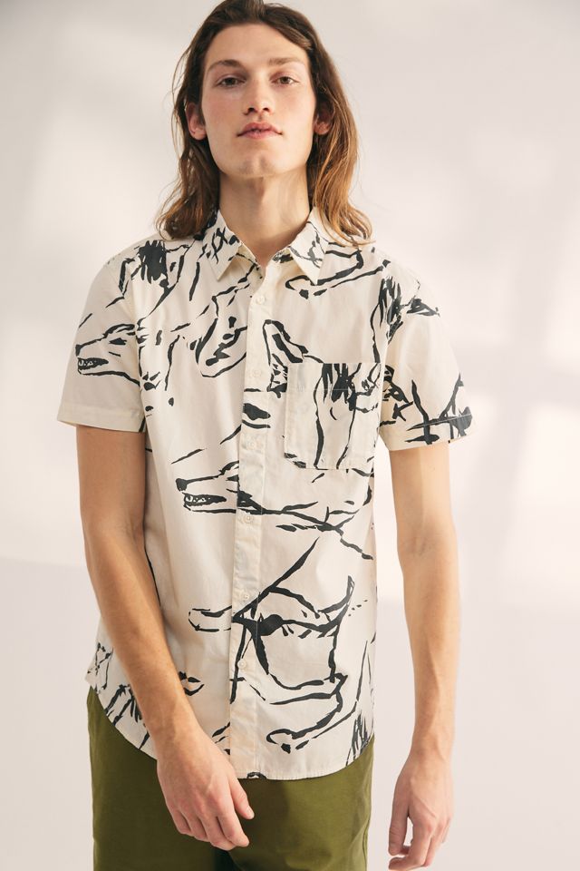 The North Face Baytrail Pattern Short Sleeve Shirt | Urban Outfitters