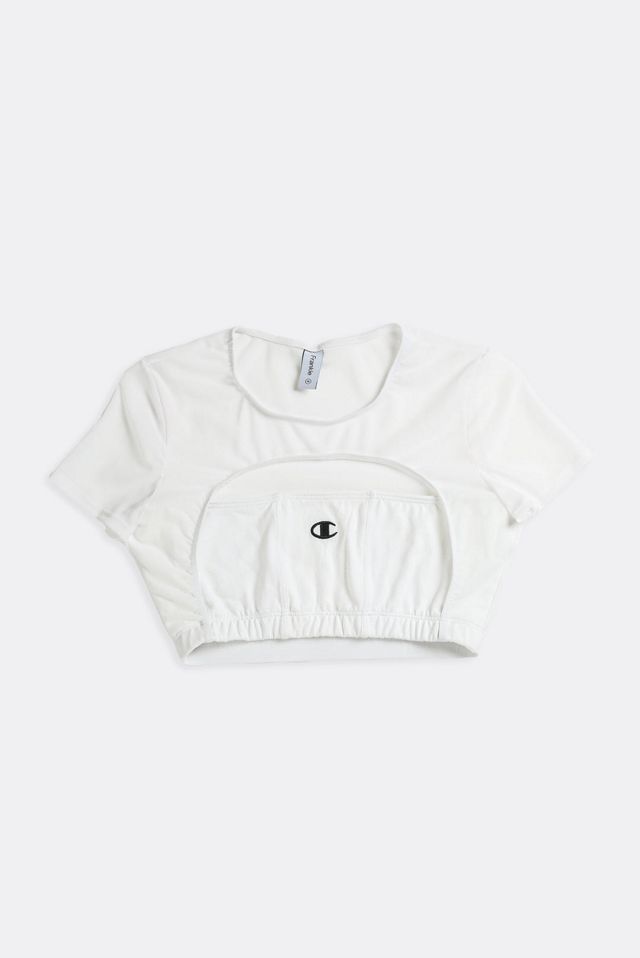 Frankie Collective Rework Champion Mesh Cut Out Tee 014 | Urban Outfitters