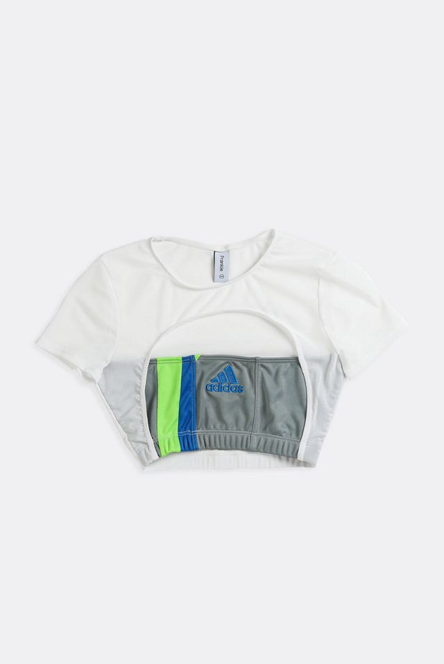 Frankie Collective Rework Adidas Cut Out Mesh Tee 057 | Urban Outfitters