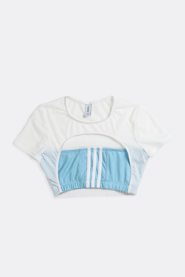 Frankie Collective Rework Adidas Cut Out Mesh Tee 058 | Urban Outfitters