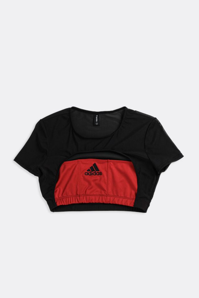 Frankie Collective Rework Adidas Cut Out Mesh Tee 060 | Urban Outfitters