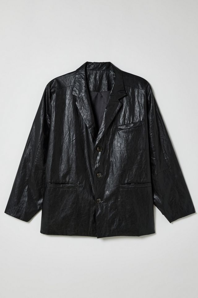 AJOBYAJO Faux Leather Batwing Jacket | Urban Outfitters