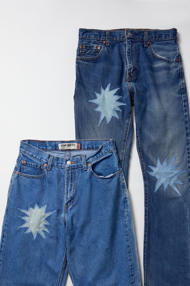 Urban Renewal Remade Pow Bubble Patch Jean | Urban Outfitters