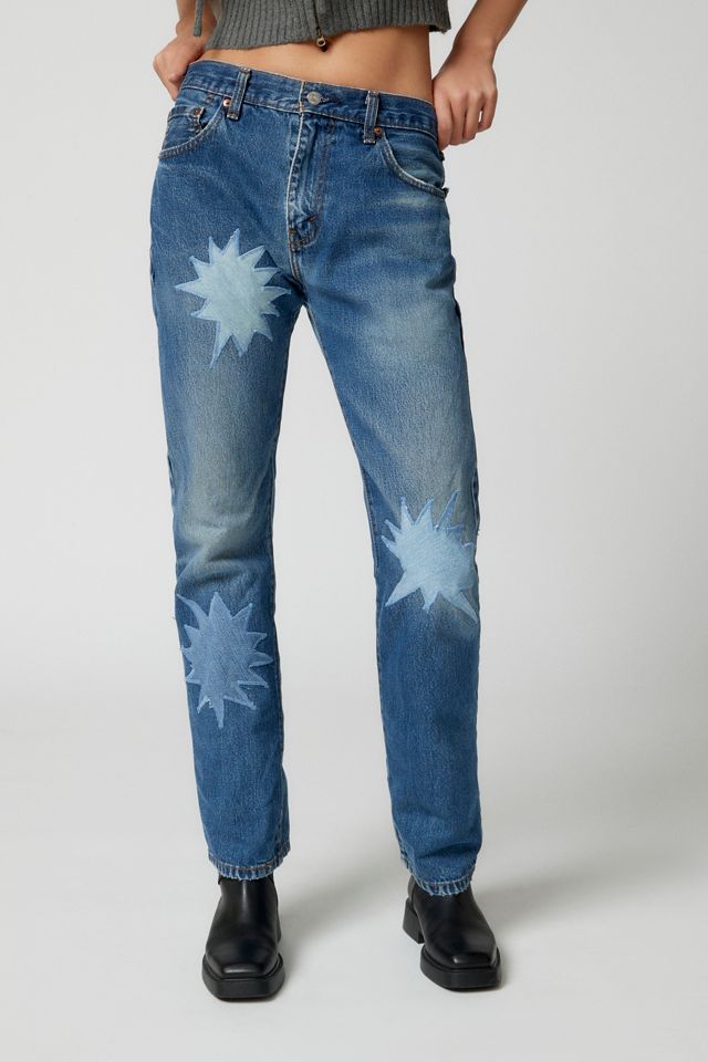 Urban Renewal Remade Pow Bubble Patch Jean | Urban Outfitters