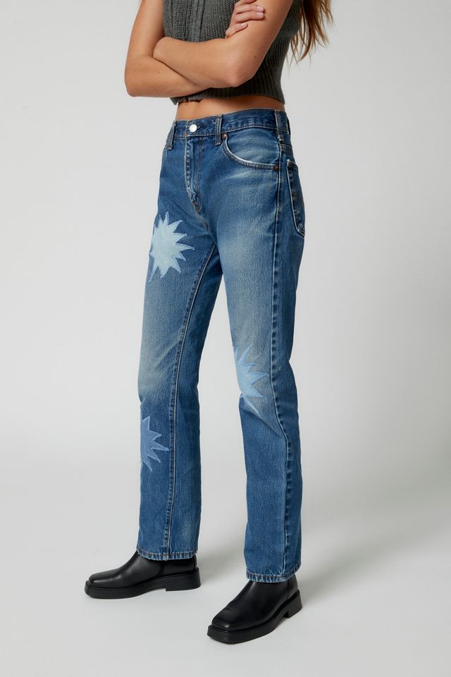 Urban Renewal Remade Pow Bubble Patch Jean | Urban Outfitters