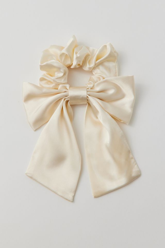 Satin Bow Scrunchie | Urban Outfitters