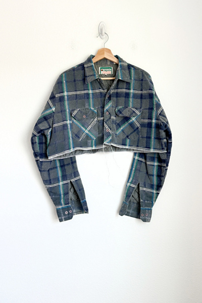 Vintage Reworked Thermal Flannel | Urban Outfitters