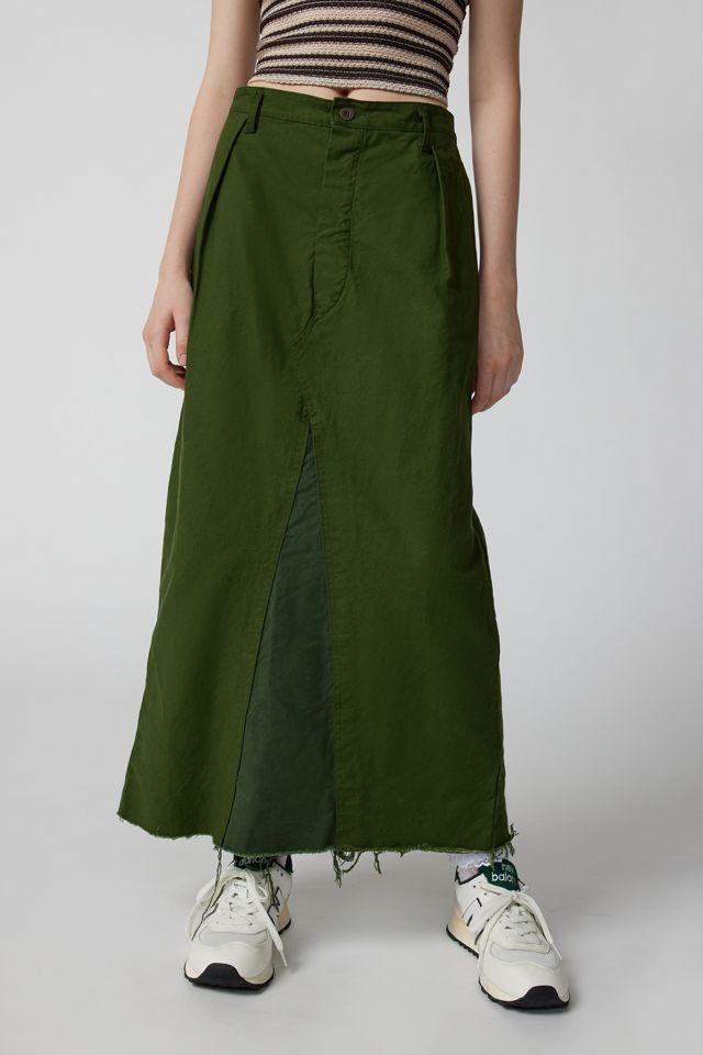 Urban Renewal Vintage Swedish Utility Maxi Skirt | Urban Outfitters