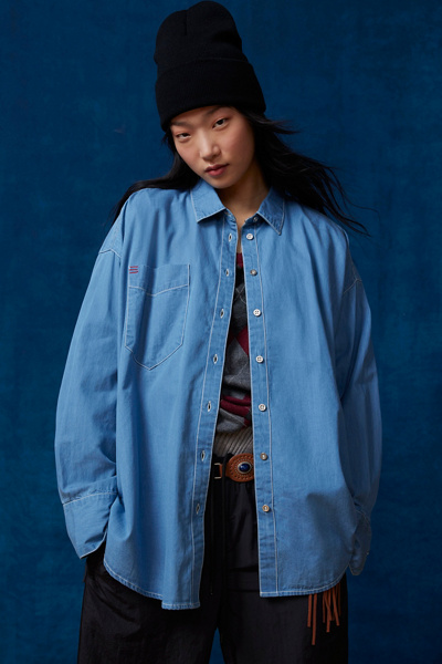 BDG Denim Lightweight Button-Down Shirt | Urban Outfitters Canada