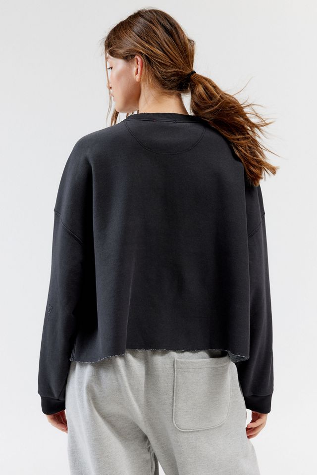 Champion Reverse Weave Vintage Wash Crew Neck Sweatshirt | Urban Outfitters