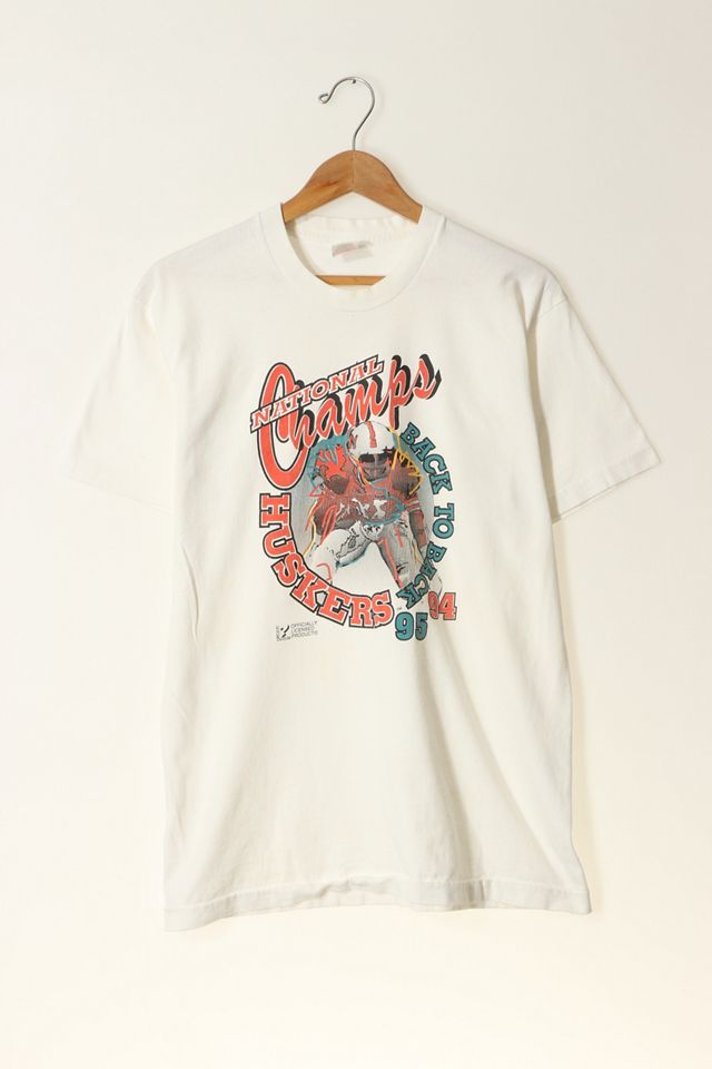 Vintage 1995 University of Nebraska Back To Back National Champions T ...