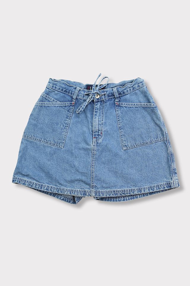 Vintage Y2K L.A Blues Medium Wash Skort | Urban Outfitters