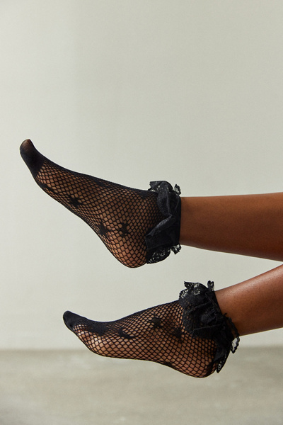 Leg Avenue Galaxy Fishnet Anklet Sock | Urban Outfitters