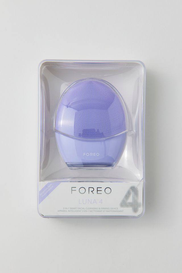 FOREO Luna 4 Sensitive Skin 2-In-1 Smart Facial Cleansing & Firming ...