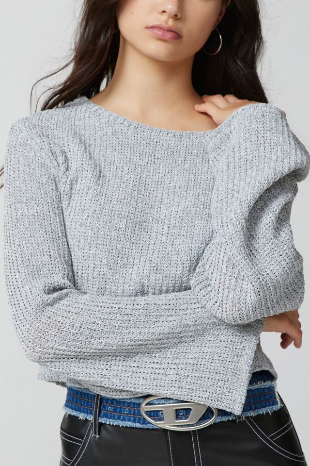 Urban Renewal Remnants Loose Knit Drippy Sweater | Urban Outfitters