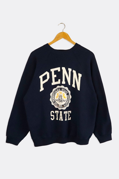 Vintage Penn State Distressed Vinyl Graphic Sweatshirt | Urban Outfitters
