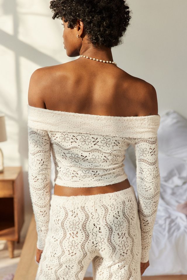 Out From Under Caroline Lace Off-The-Shoulder Top | Urban Outfitters