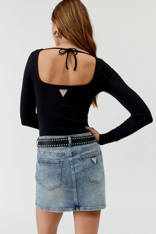 GUESS ORIGINALS UO Exclusive Long Sleeve Bodysuit | Urban Outfitters