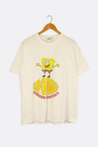 Vintage 2001 Spongebob Squarepants Spongy Textured T Shirt | Urban ...