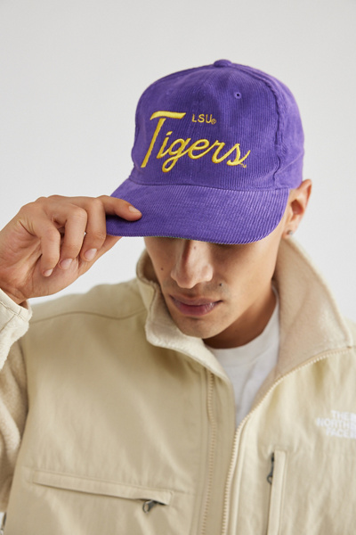 Mitchell & Ness LSU Tigers Cord Snapback Hat | Urban Outfitters