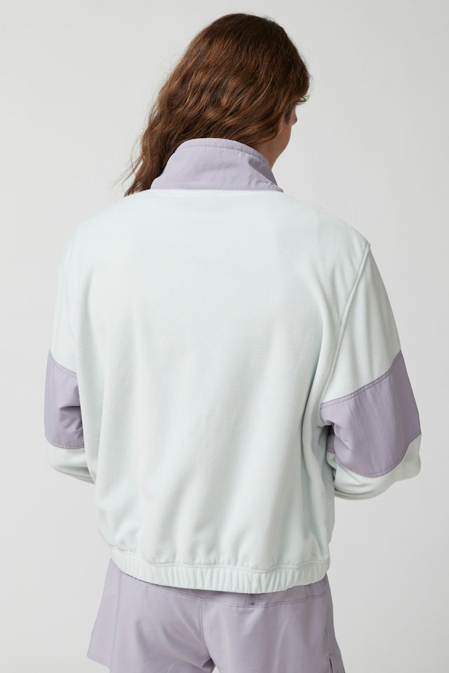 Without Walls Blocked Fleece Popover Jacket | Urban Outfitters Canada