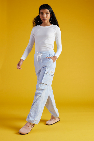 OBEY Shay Cargo Pinstripe Pant | Urban Outfitters