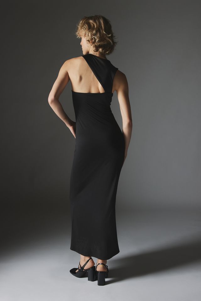 Silence + Noise Yasemine Asymmetrical Maxi Dress | Urban Outfitters