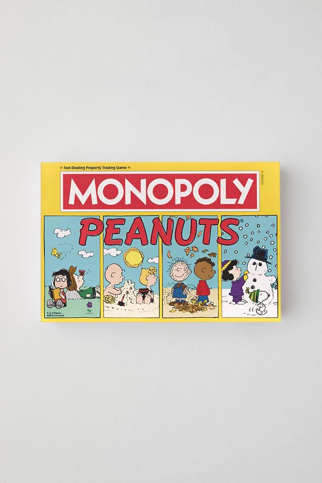 Peanuts Monopoly Board Game | Urban Outfitters