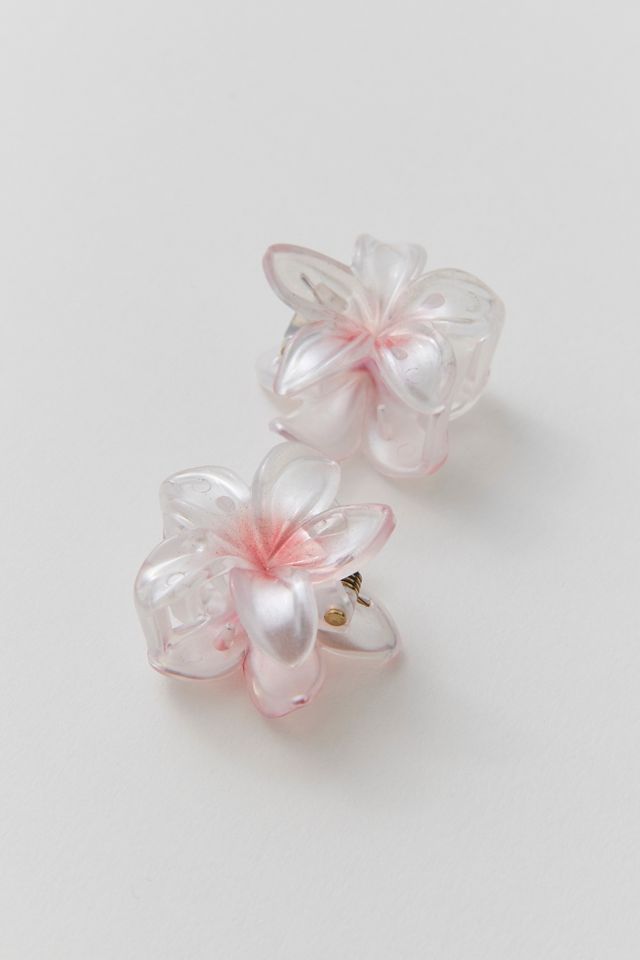 Emi Jay Super Bloom Floral Claw Clip Set | Urban Outfitters