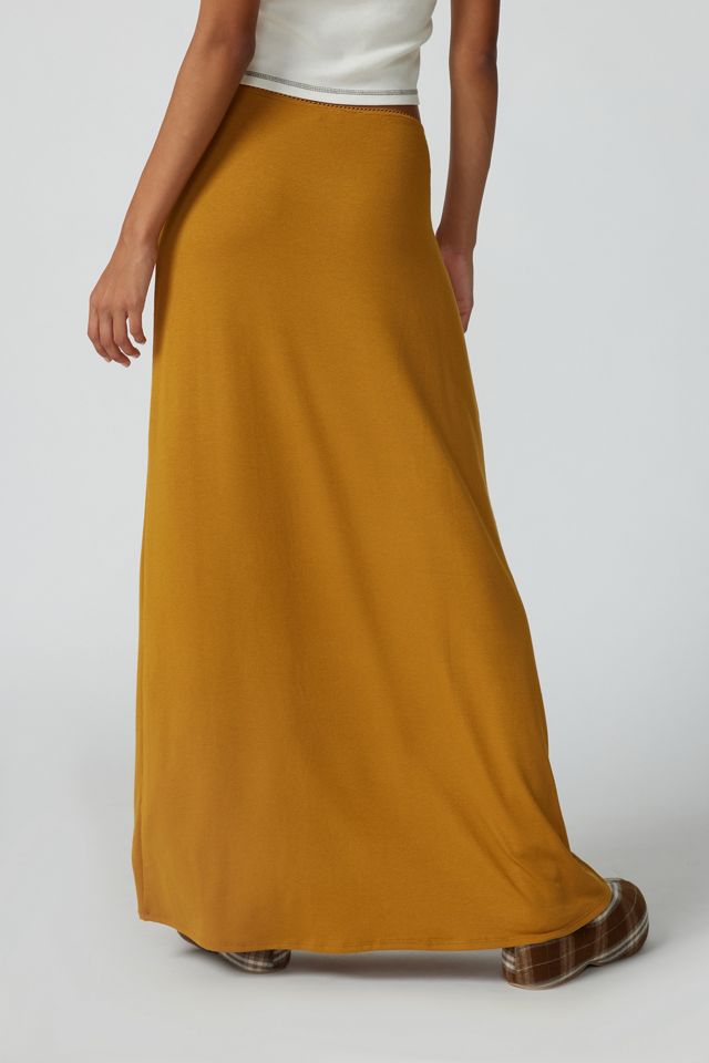 Urban Renewal Remnants Drapey Knit Maxi Skirt | Urban Outfitters