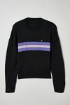 UO Shimmer Stripe Crew Neck Sweater | Urban Outfitters