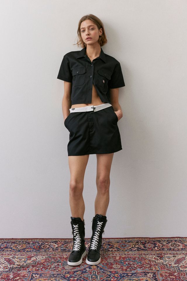 Dickies Cropped Short Sleeve Work Shirt | Urban Outfitters