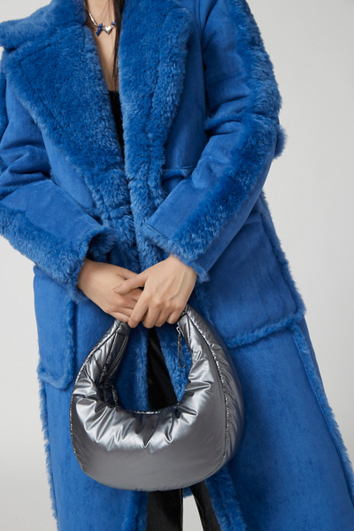 Silence + Noise Puffed Up Crescent Bag | Urban Outfitters