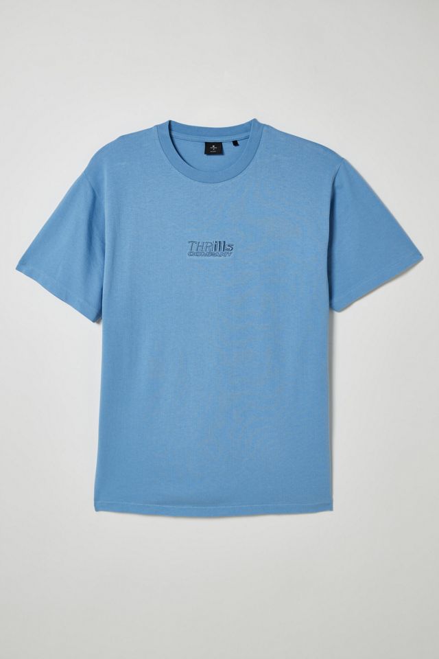 THRILLS Split Decision Embroidered Tee | Urban Outfitters THRILLS Split Decision Embroidered Tee | Urban Outfitters