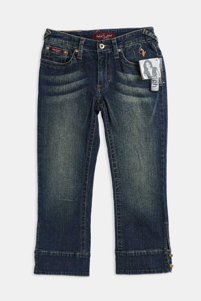 Deadstock Baby Phat Brown Sugar Denim Capris | Urban Outfitters
