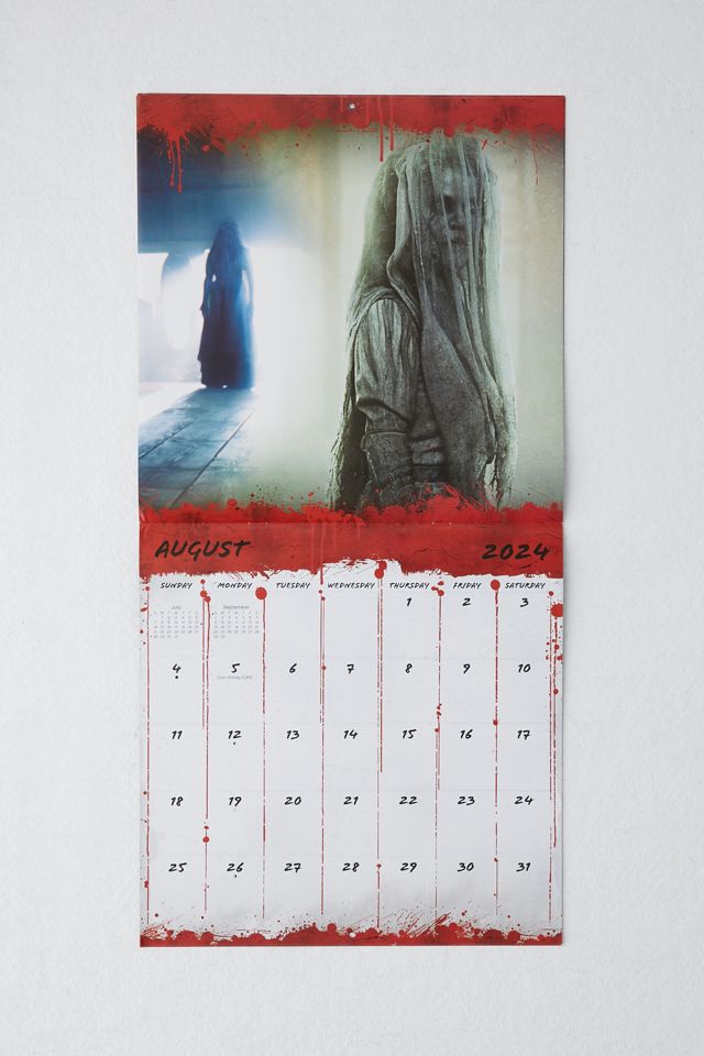 Horror Movie 2024 Wall Calendar | Urban Outfitters Canada