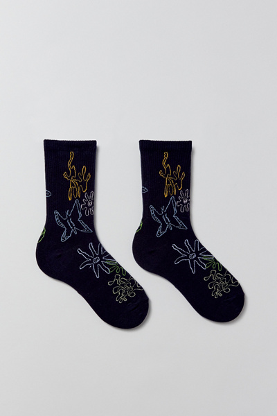 Stencil Icon Crew Sock | Urban Outfitters Canada