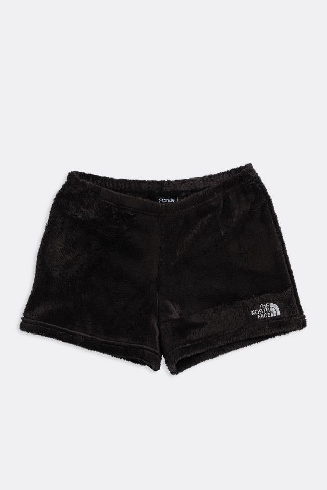 Frankie Collective Rework North Face Fuzzy Shorts 068 | Urban Outfitters