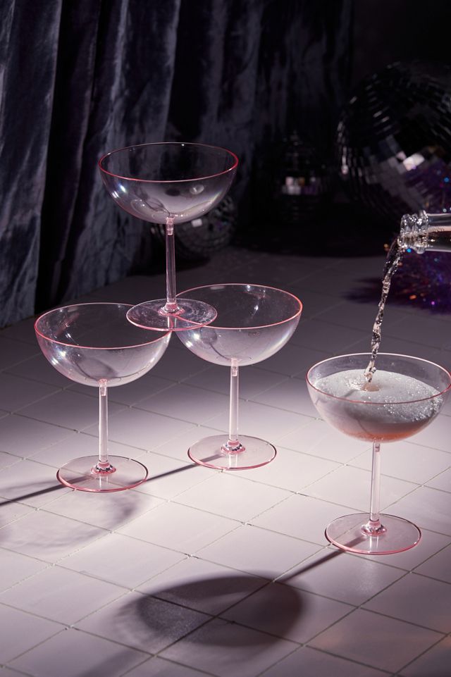 xo, Fetti Coupe Glass - Set Of 4 | Urban Outfitters