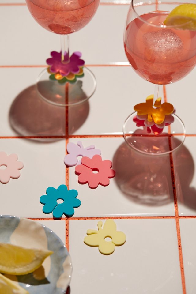xo, Fetti Flower Drink Marker Set | Urban Outfitters