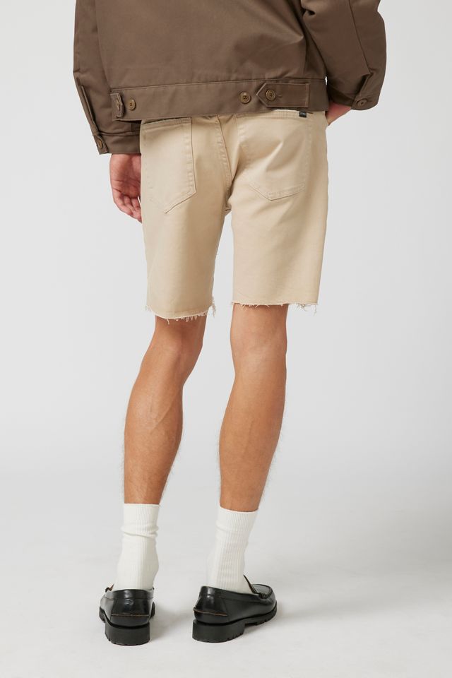 THRILLS Destroyed Bones Mid-Rise Denim Short | Urban Outfitters