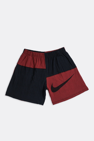 Frankie Collective Rework Nike Patchwork Tee Shorts 049 | Urban Outfitters