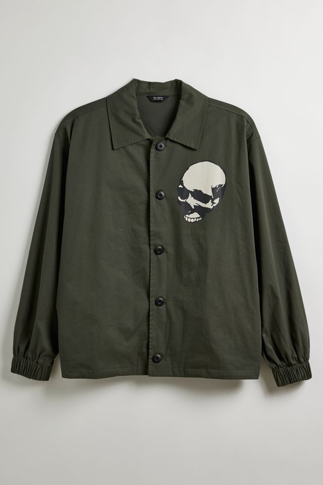 Tee Library Skull Coach Jacket | Urban Outfitters