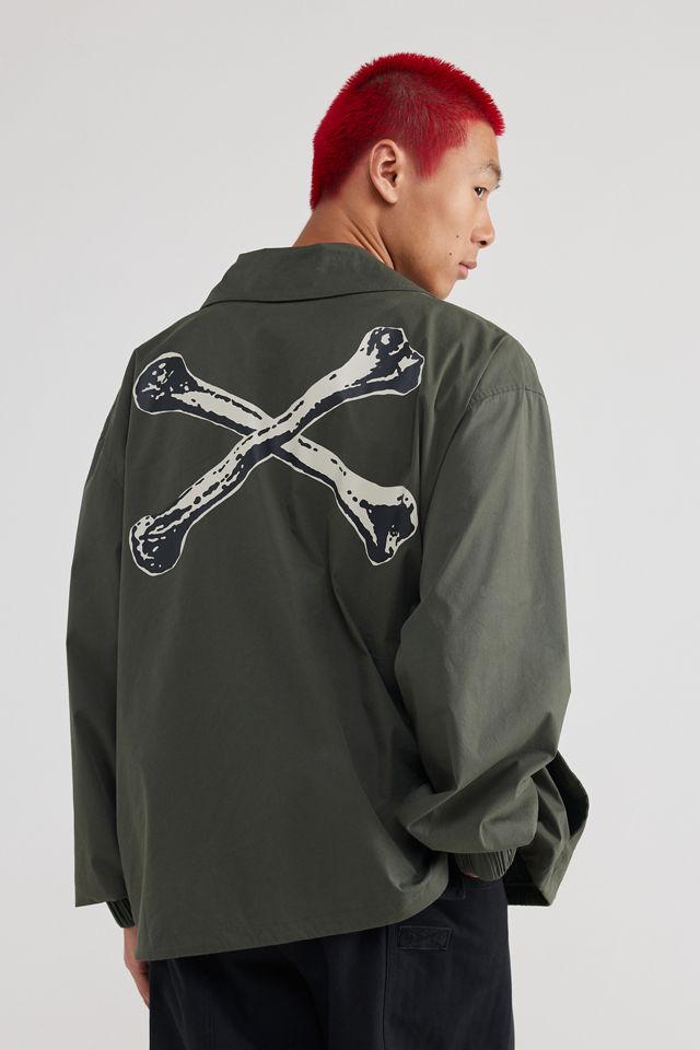 Tee Library Skull Coach Jacket | Urban Outfitters