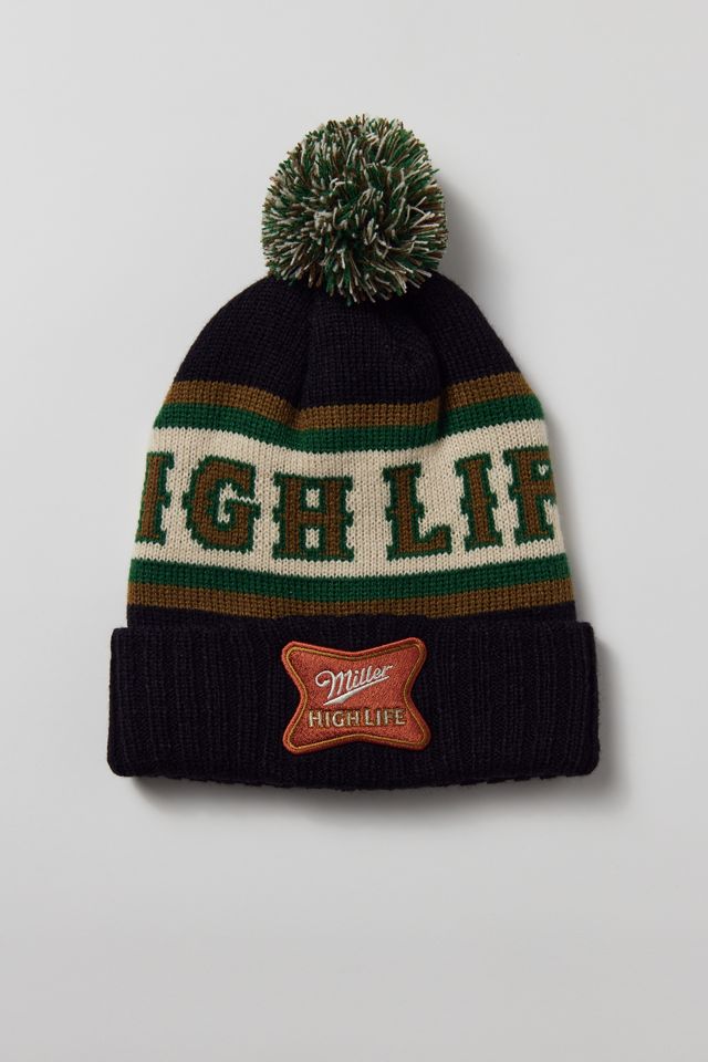 American Needle Miller High Life Pompom Beanie | Urban Outfitters