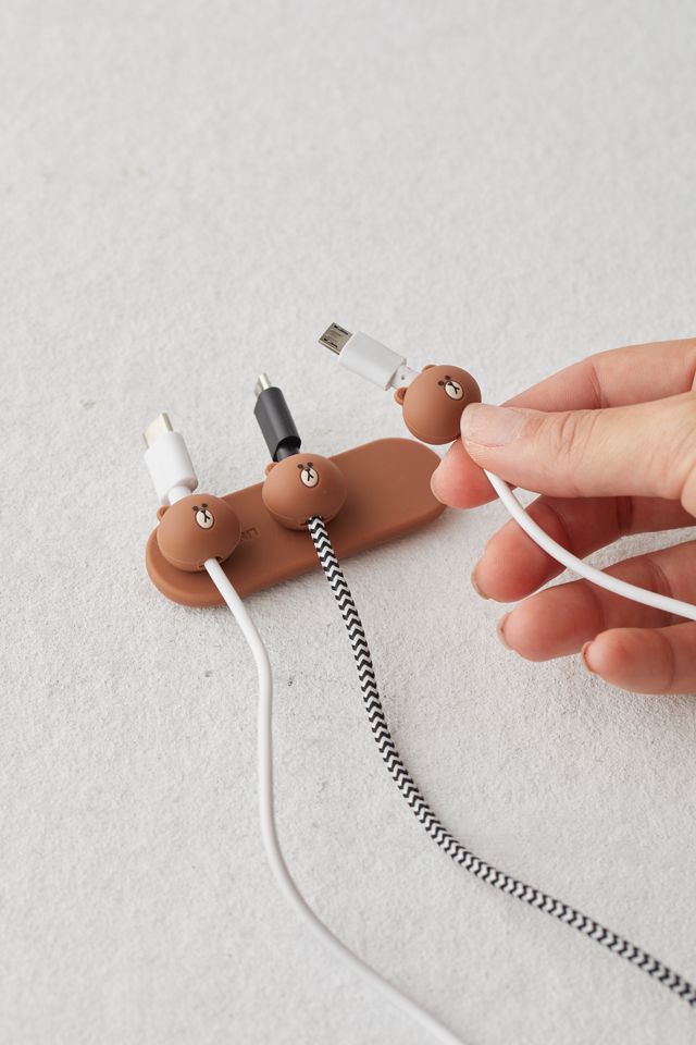 Line Friends Cable Management Holder | Urban Outfitters