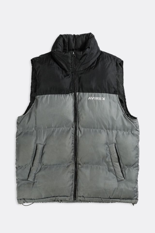 Vintage Avirex Puffer Vest 001 | Urban Outfitters