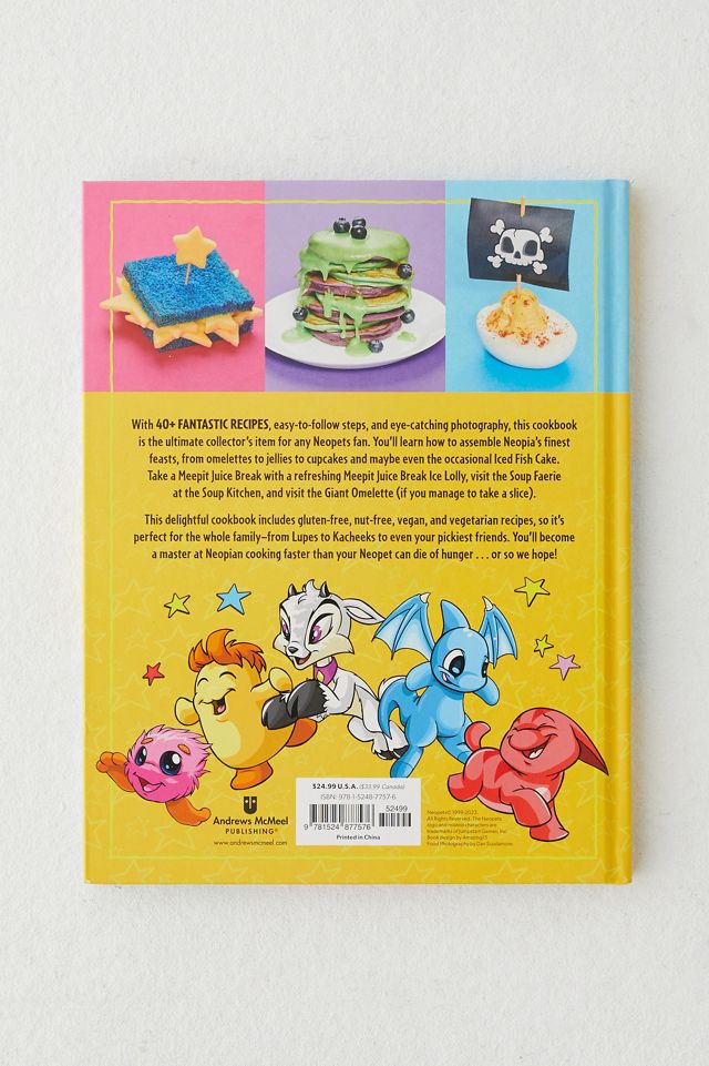 Neopets: The Official Cookbook: 40+ Recipes From The Game! By Rebecca ...